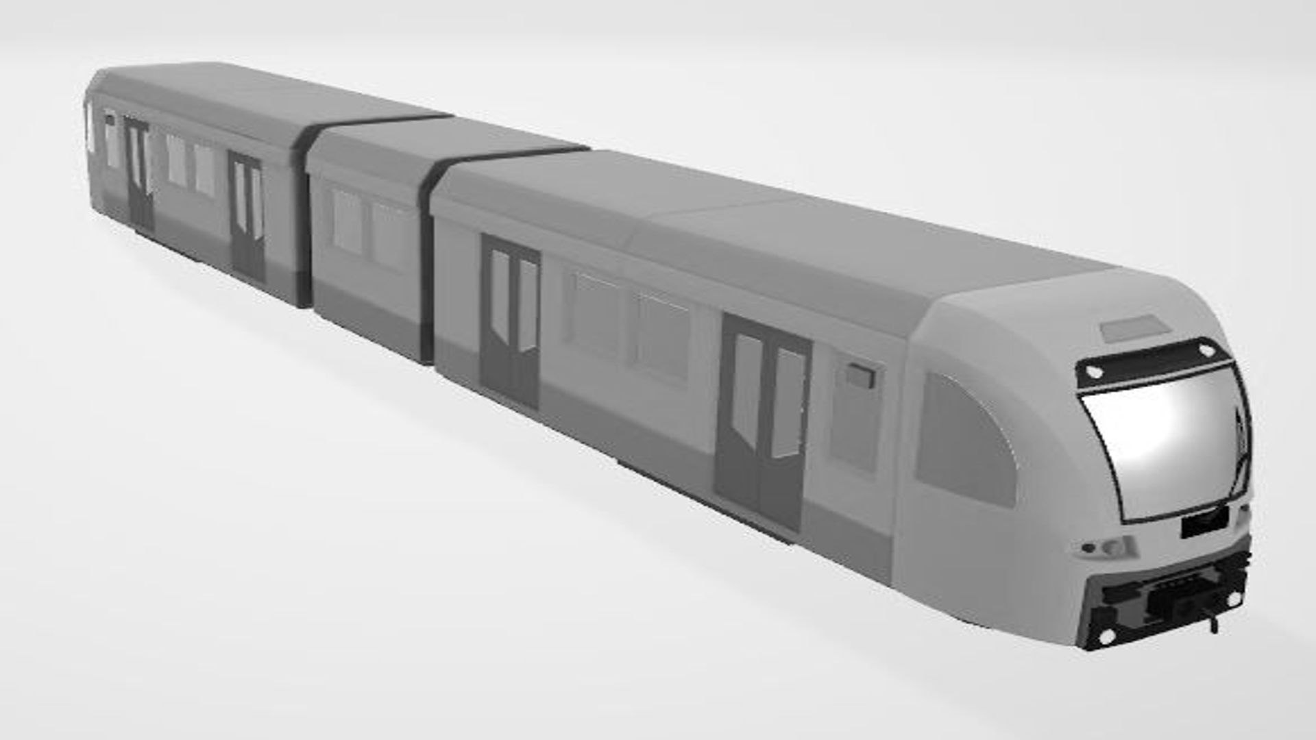 3D Modern Train - TurboSquid 2357033