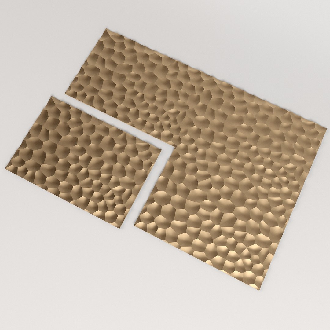3d Panel Voronoi Diagram Model