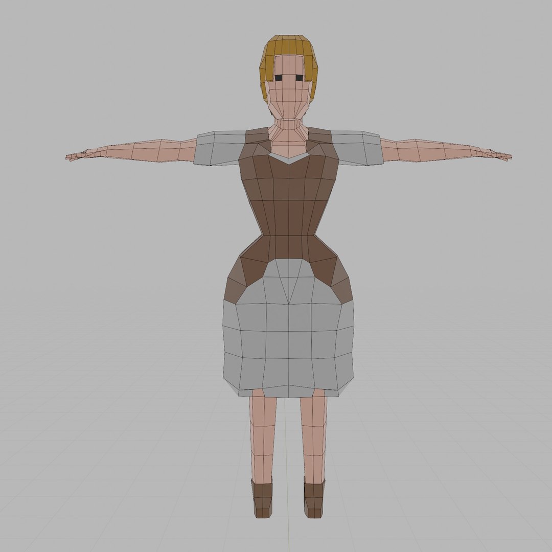 3D Low Poly Medieval Character Collection Pack - TurboSquid 2168582