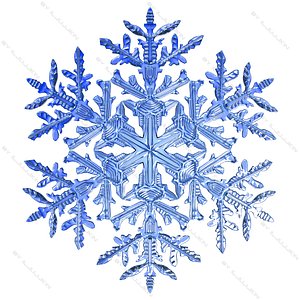 snowflake texture blender