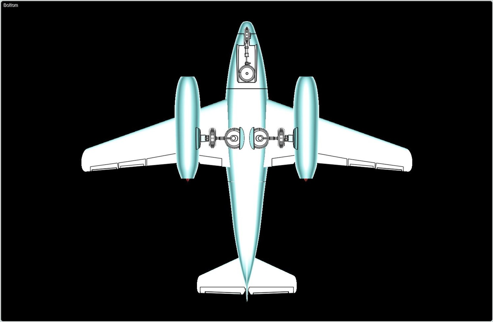 Messerschmitt Me-262 Fighter Aircraft 3d Model