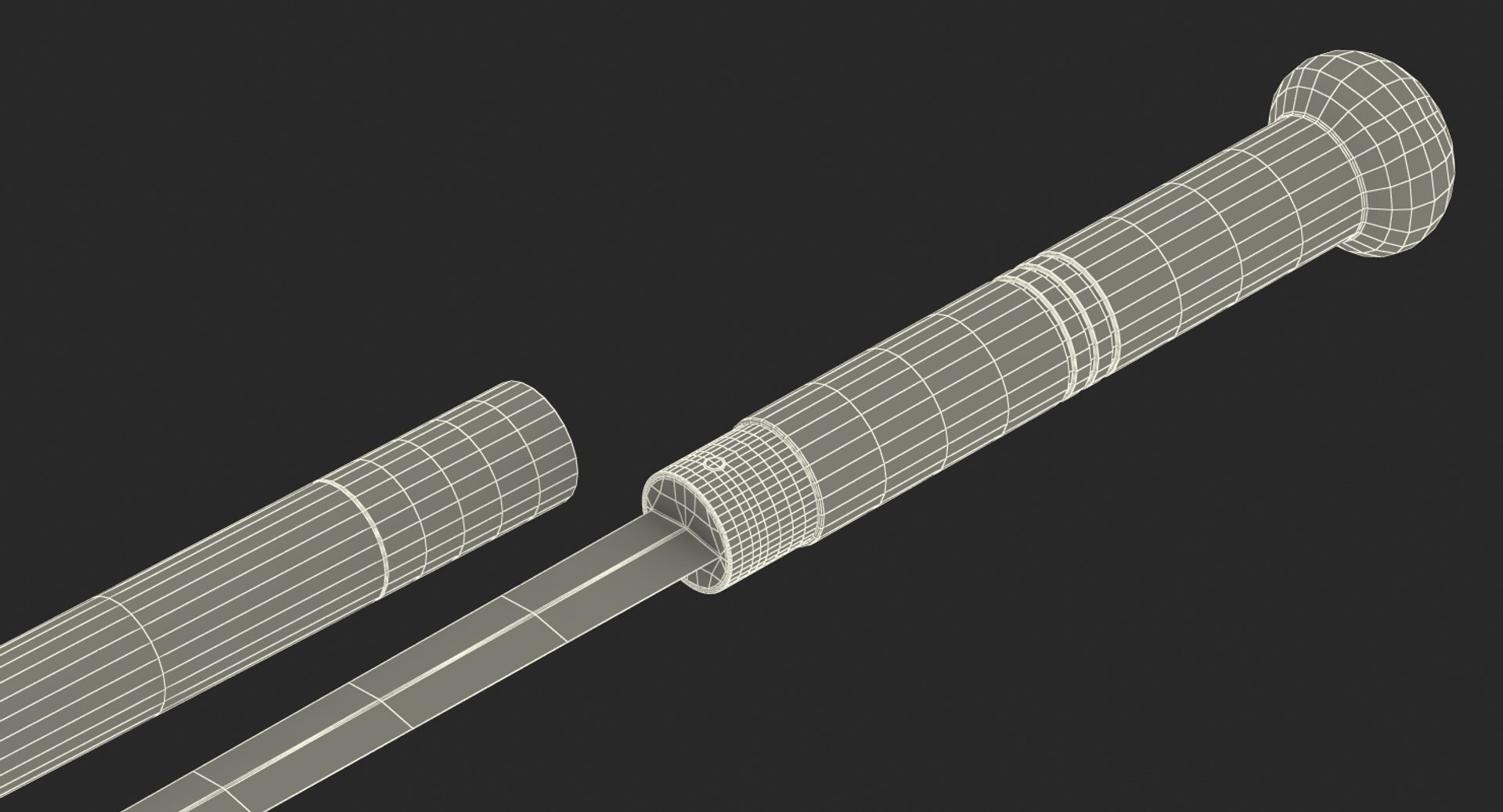 3D Swordstick Sword Stick - TurboSquid 1255705