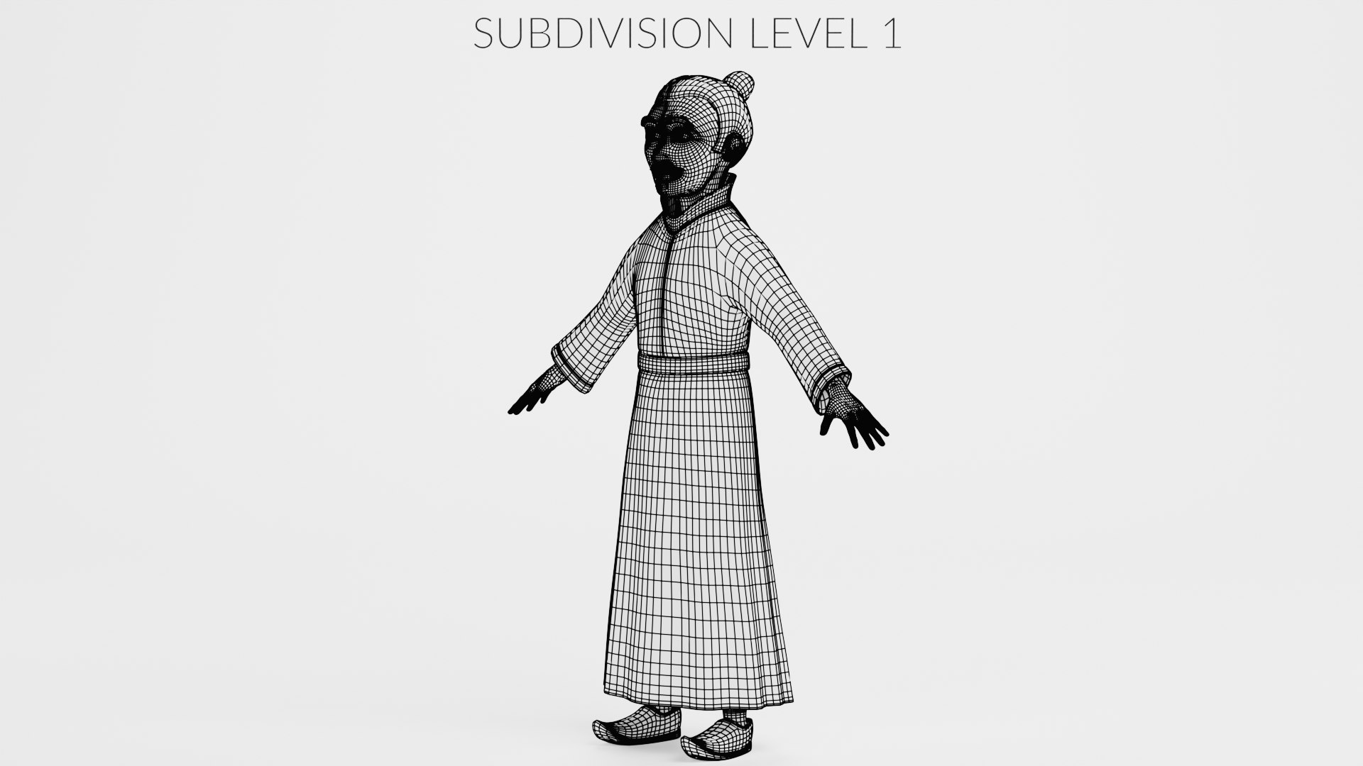 3D Cartoon Warrior - TurboSquid 2335054
