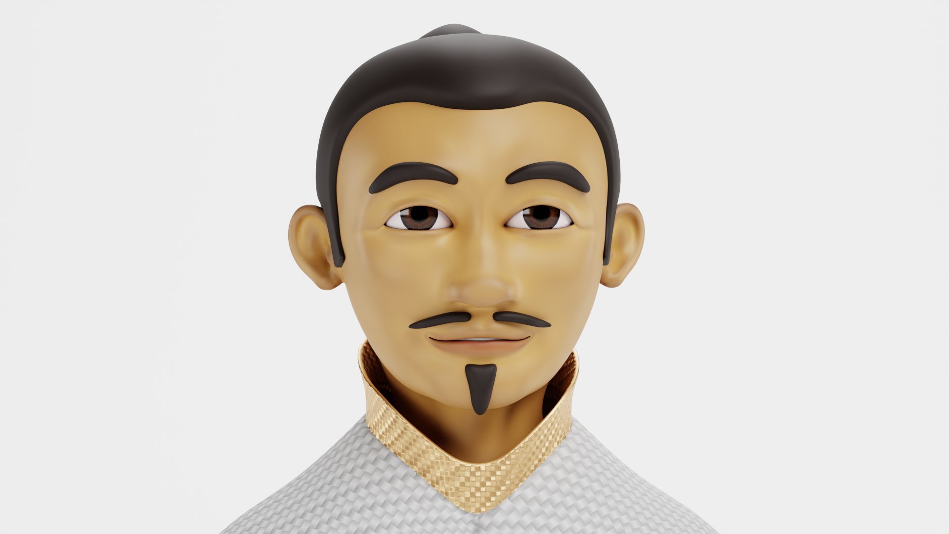 3D Cartoon Warrior - TurboSquid 2335054