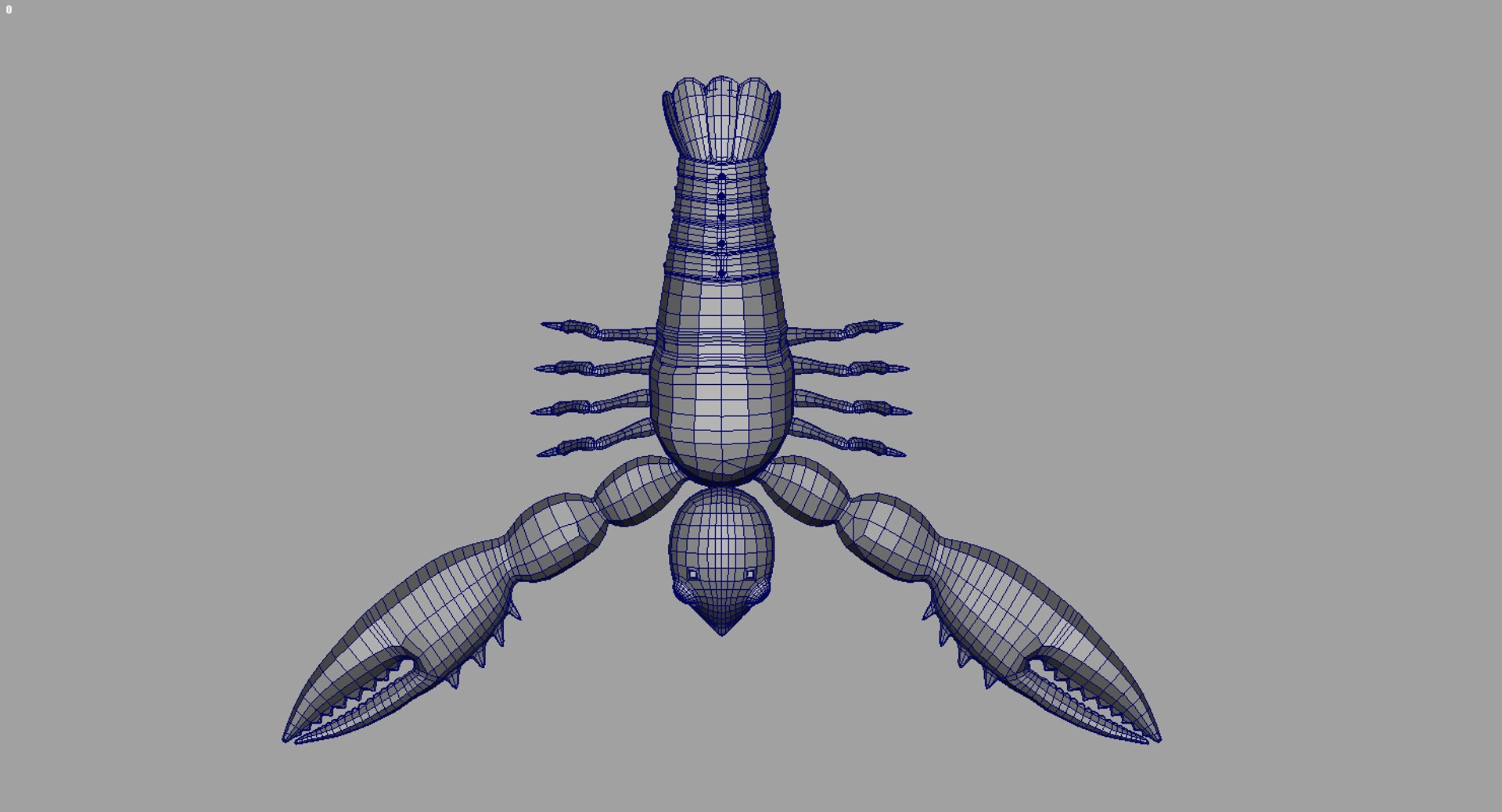 3D Lobster Cartoon - TurboSquid 1539519