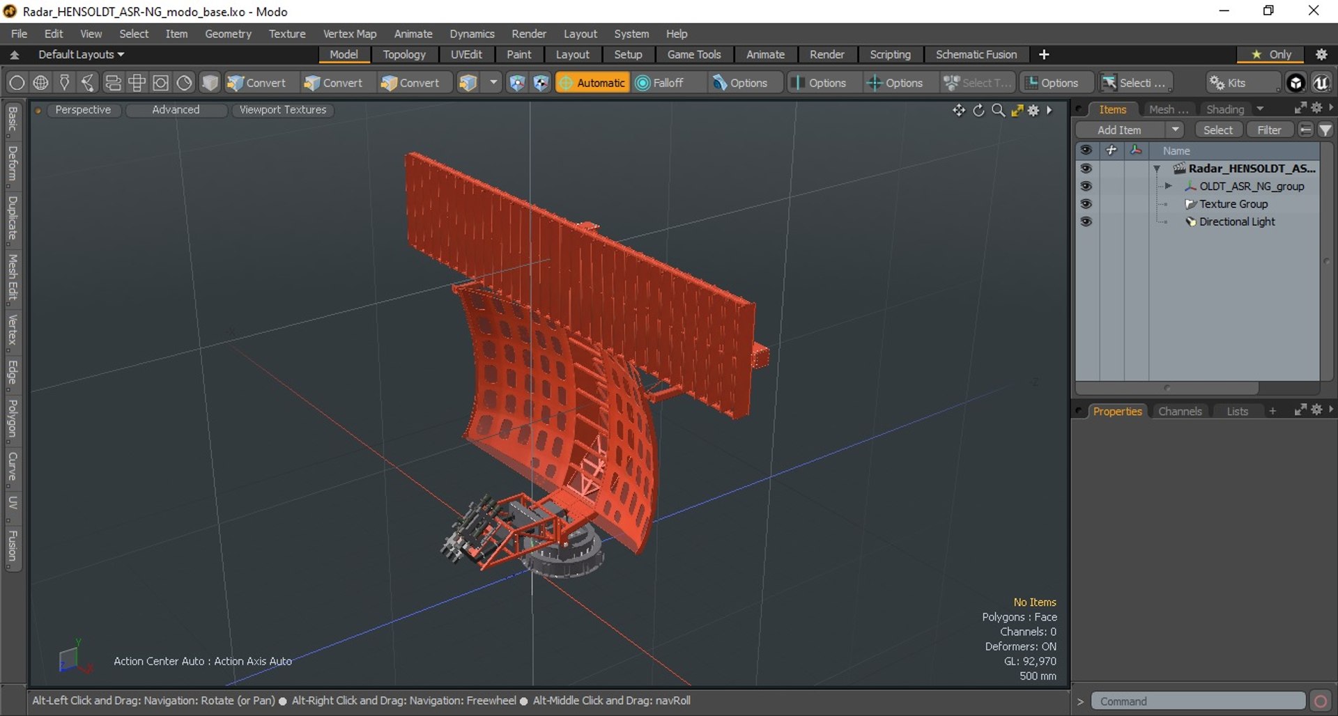 Radar HENSOLDT ASR-NG 3D Model - TurboSquid 2282368