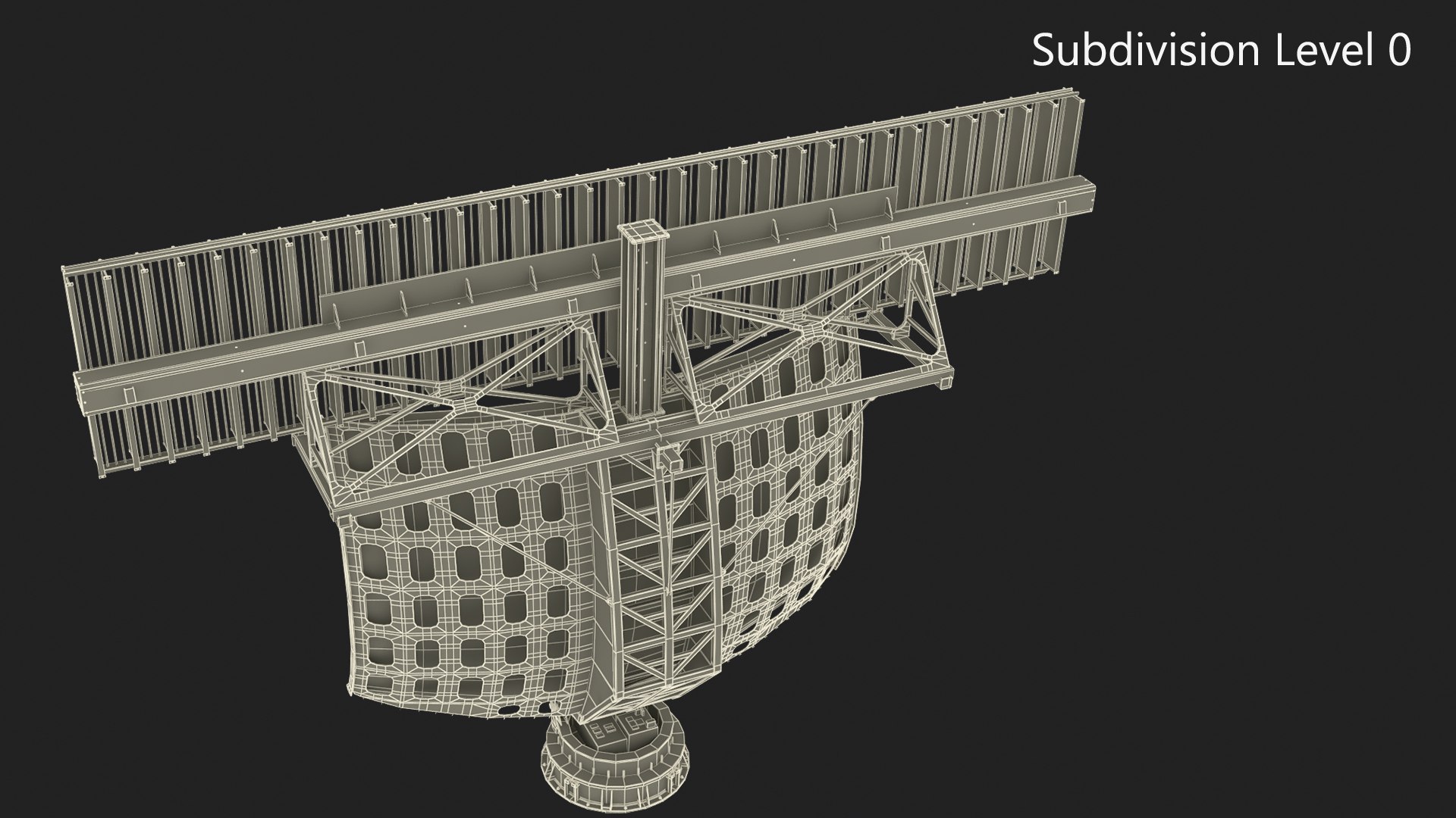 Radar HENSOLDT ASR-NG 3D Model - TurboSquid 2282368