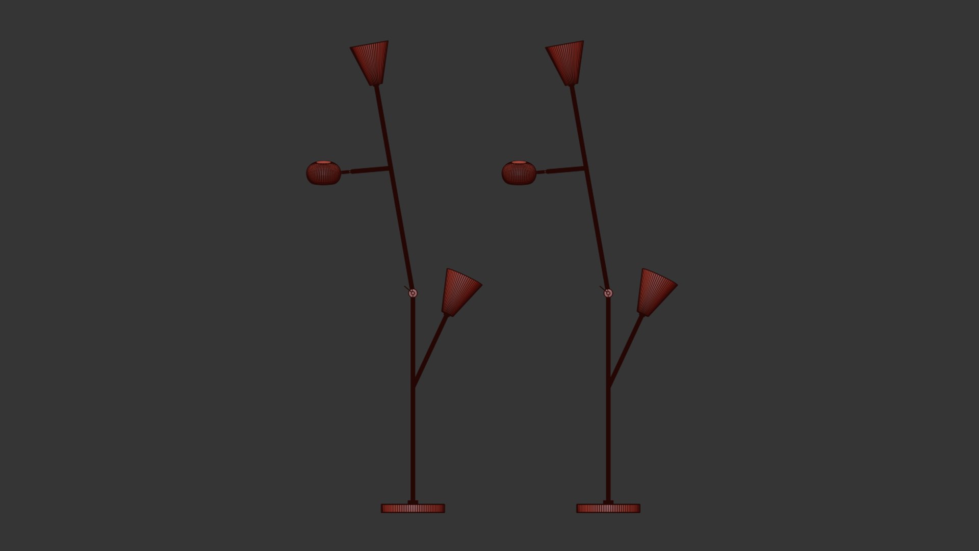 3D BLOSSOM TREE 02 Floor Lamp Il Bronzetto - TurboSquid 2116767