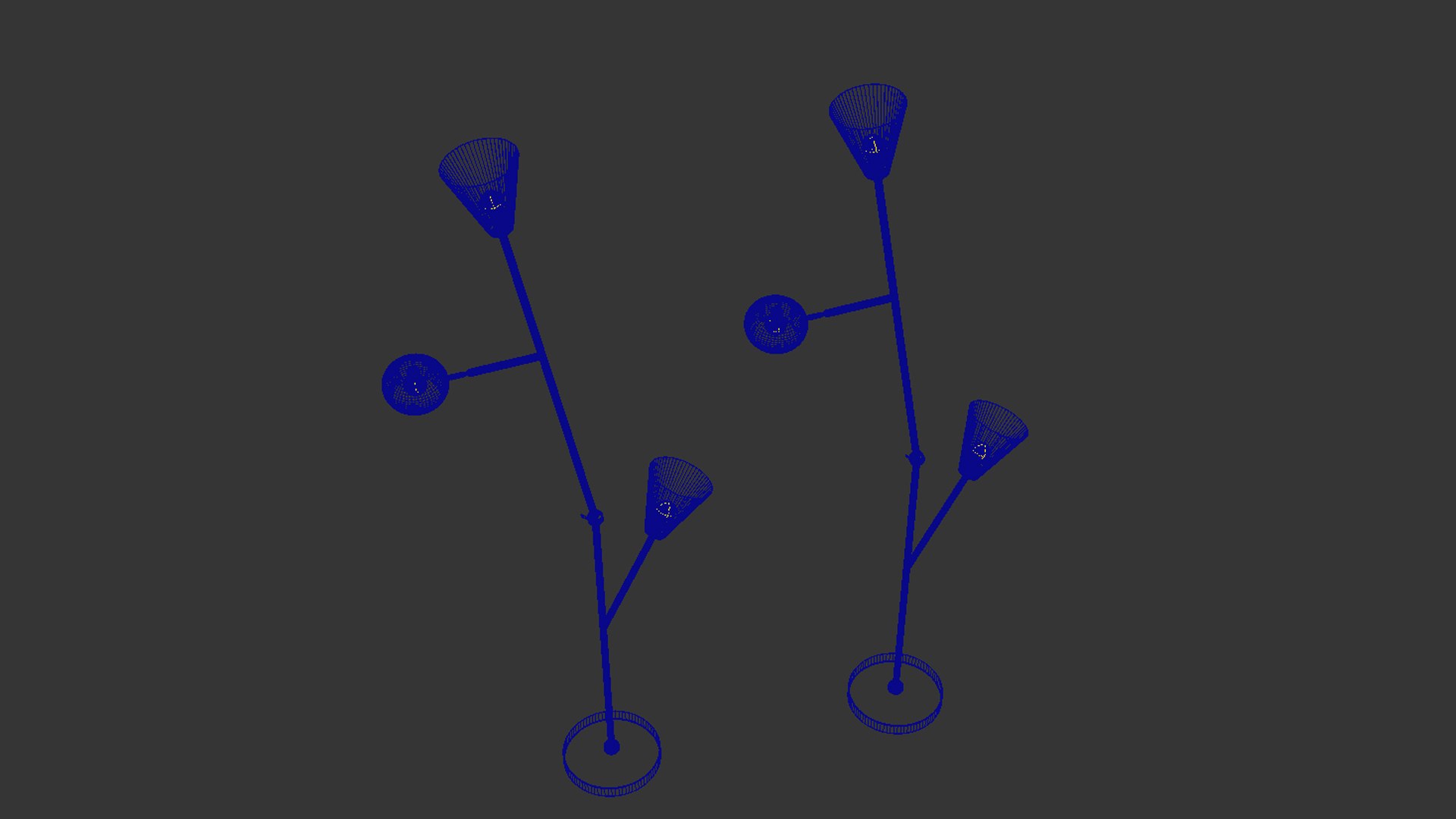 3D BLOSSOM TREE 02 Floor Lamp Il Bronzetto - TurboSquid 2116767