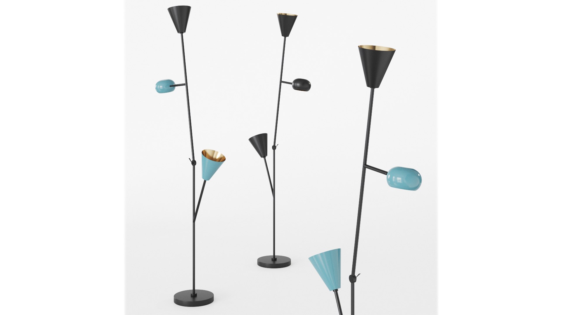 3D BLOSSOM TREE 02 Floor Lamp Il Bronzetto - TurboSquid 2116767