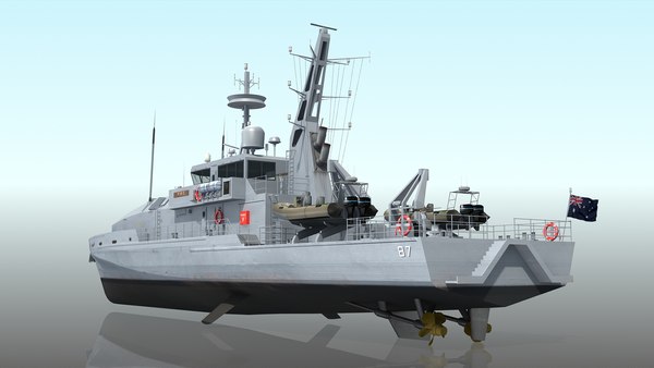 3D HMAS Pirie P87 Royal Australian Navy Patrol Boat - TurboSquid 1904911