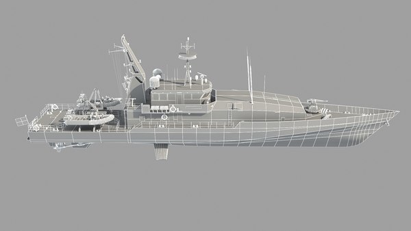 modelo 3d HMAS Pirie P87 Royal Australian Navy Patrol Boat - TurboSquid ...