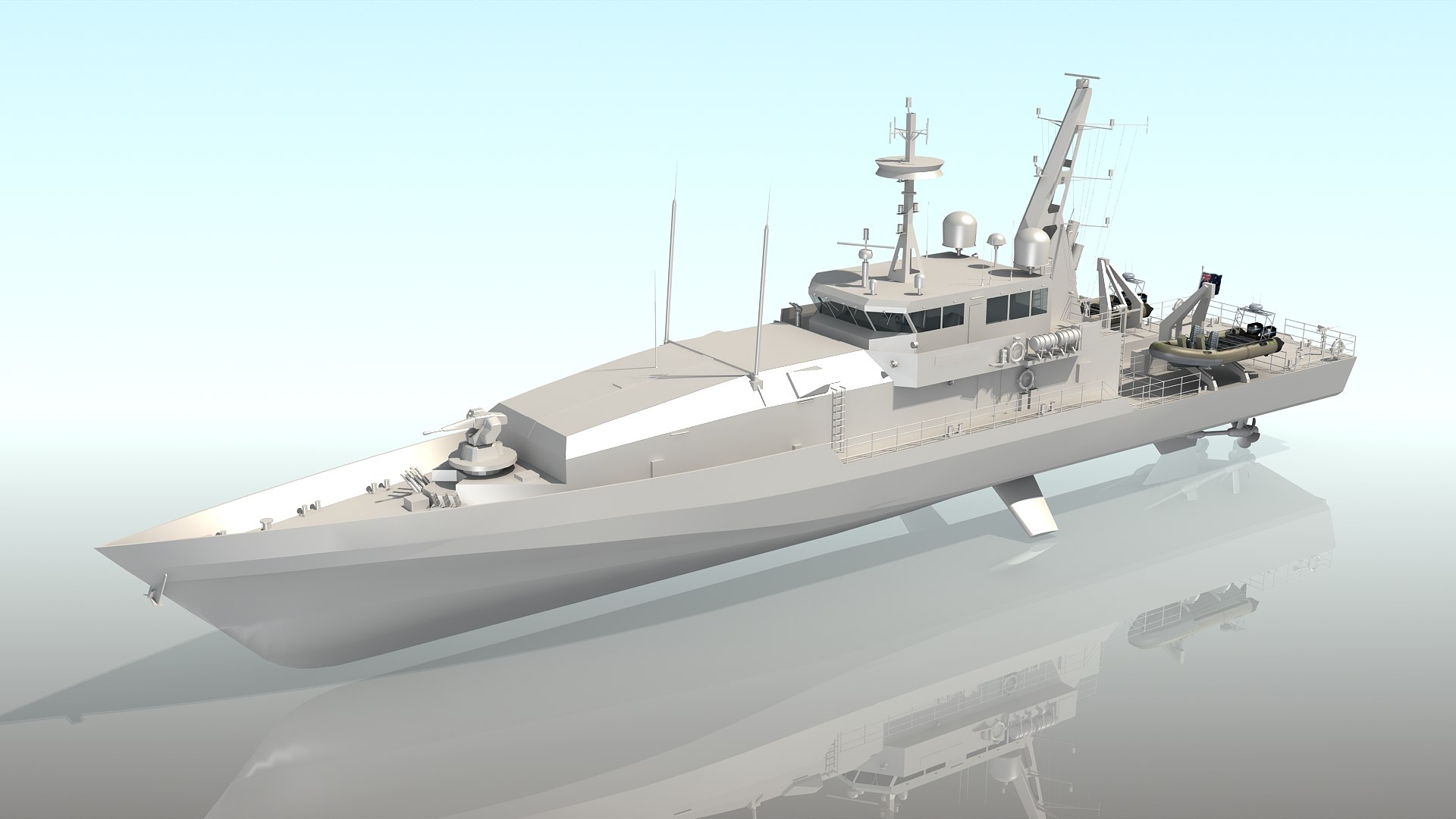 3D HMAS Pirie P87 Royal Australian Navy Patrol Boat - TurboSquid 1904911