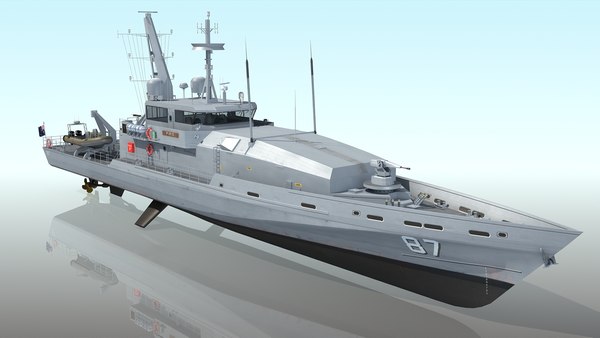 3D HMAS Pirie P87 Royal Australian Navy Patrol Boat - TurboSquid 1904911