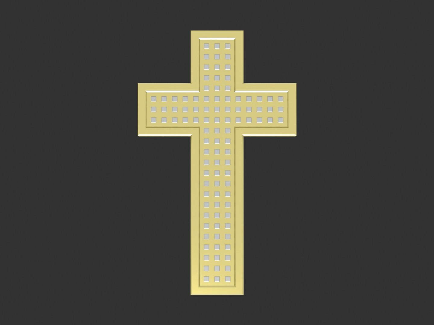 3D Cross - TurboSquid 1474565