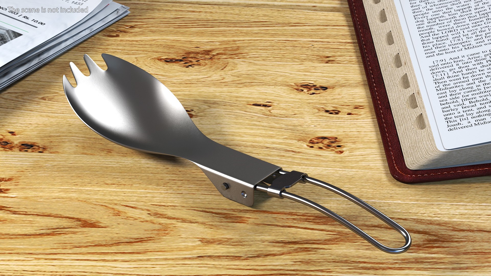 Foldable Spork 3D - TurboSquid 1942328