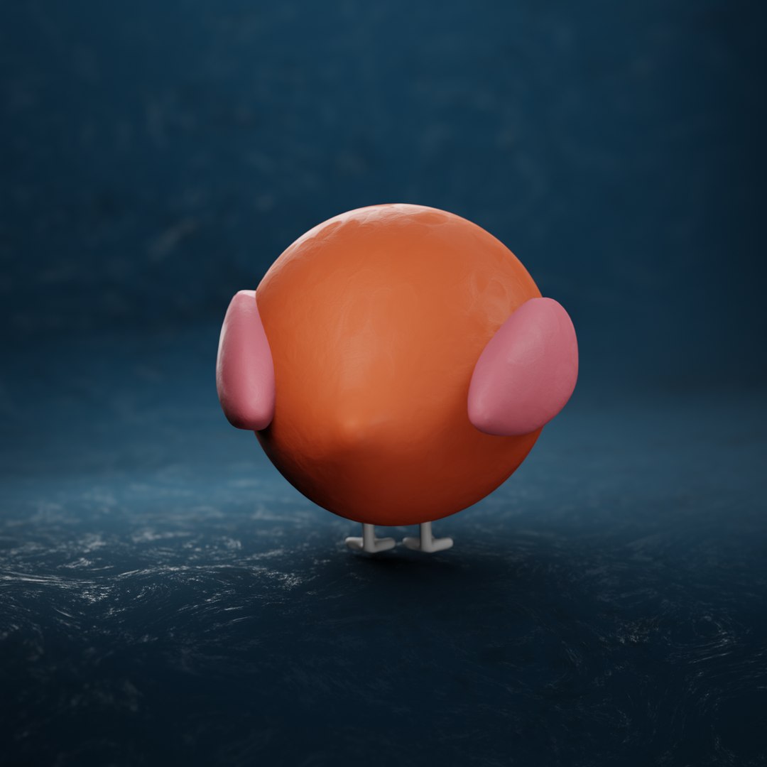 Clay Bird-1 3D model - TurboSquid 2093299