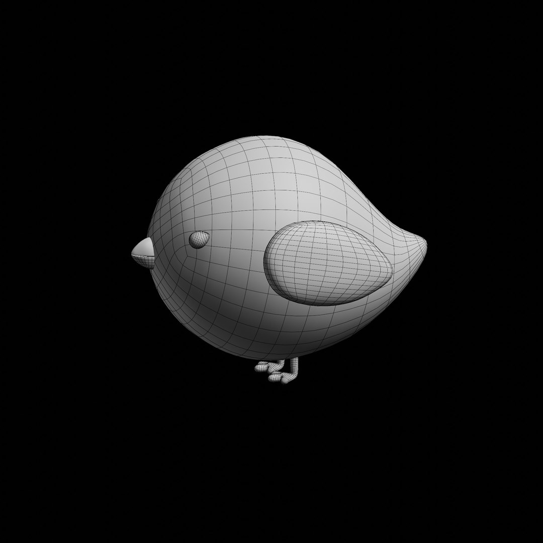 Clay Bird-1 3D model - TurboSquid 2093299