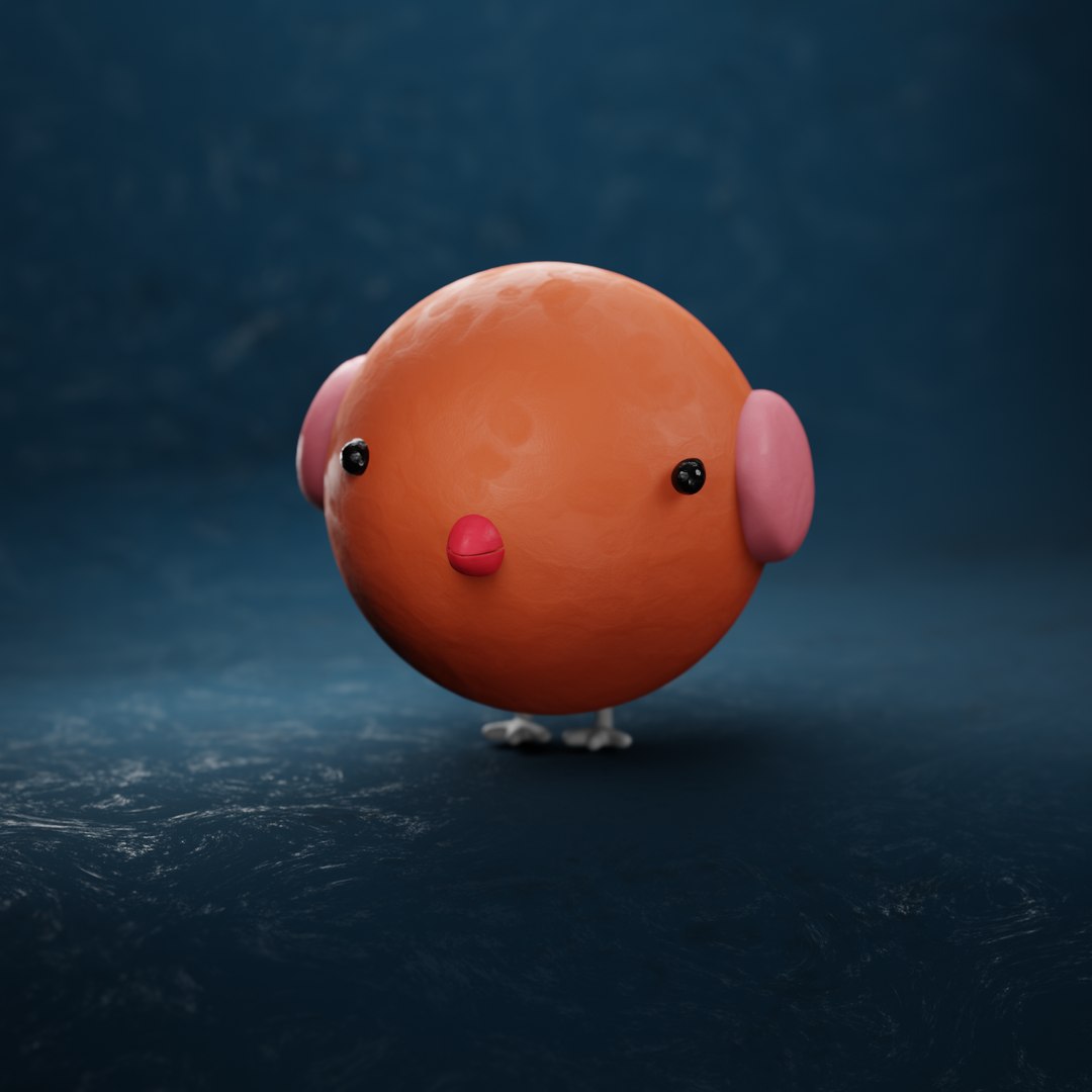 Clay Bird-1 3D model - TurboSquid 2093299