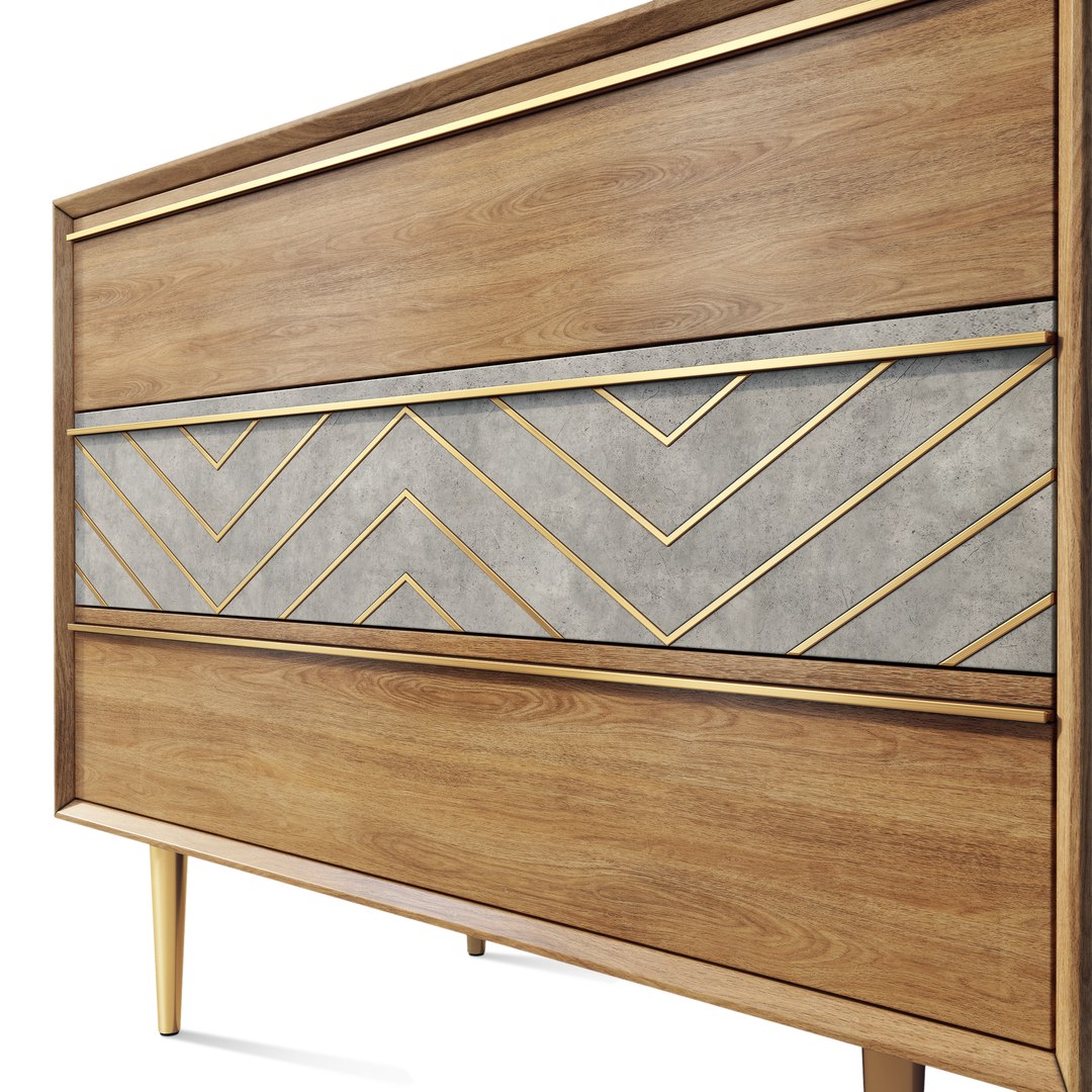 3D Model Dresser Tv Stand Toshi Atkin And Thyme - TurboSquid 2097686