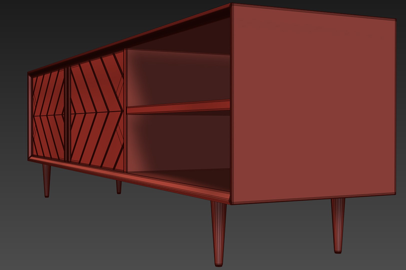 3D Model Dresser Tv Stand Toshi Atkin And Thyme - TurboSquid 2097686