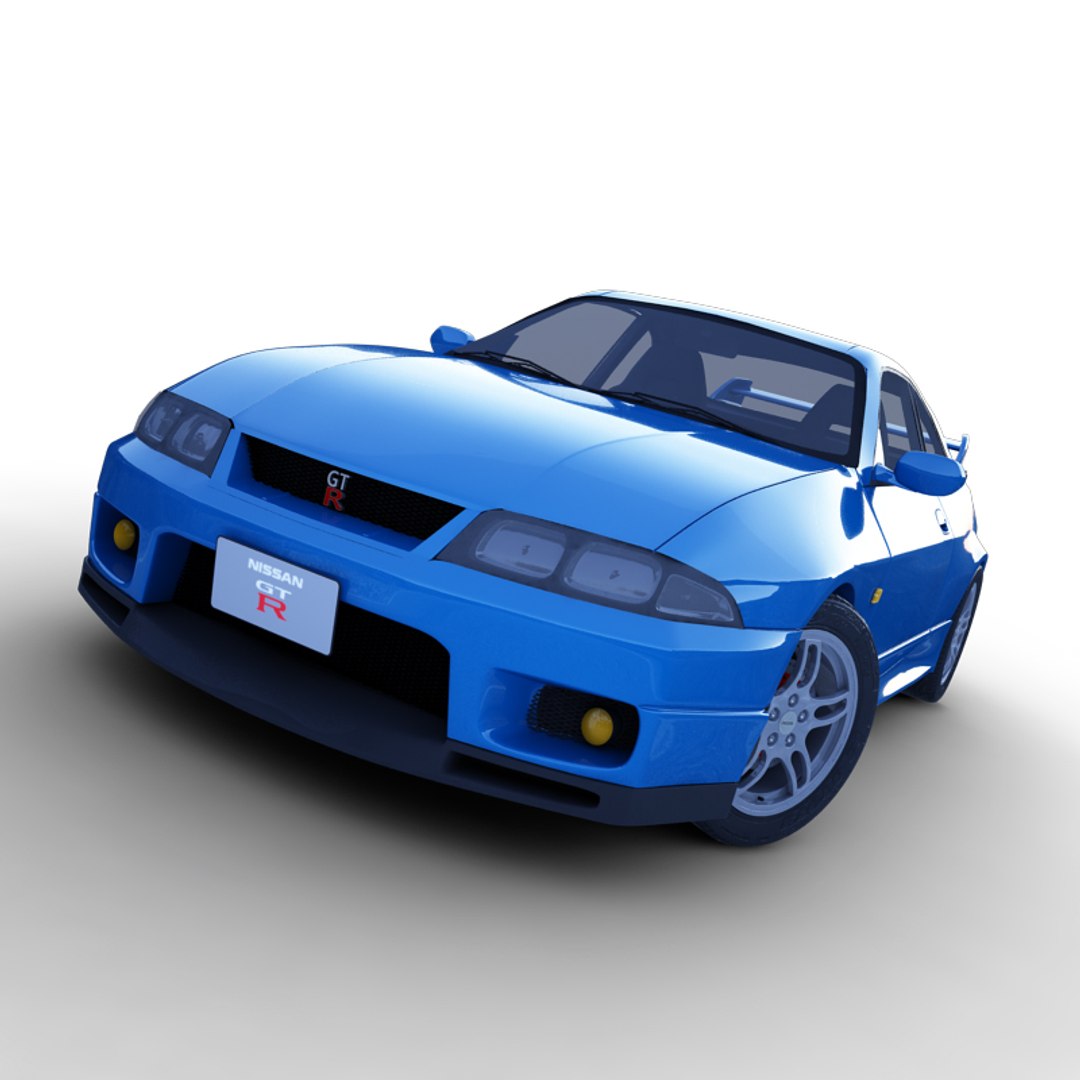 3d Model Of Nissan Gt- 33