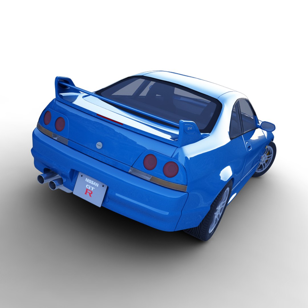3d Model Of Nissan Gt- 33