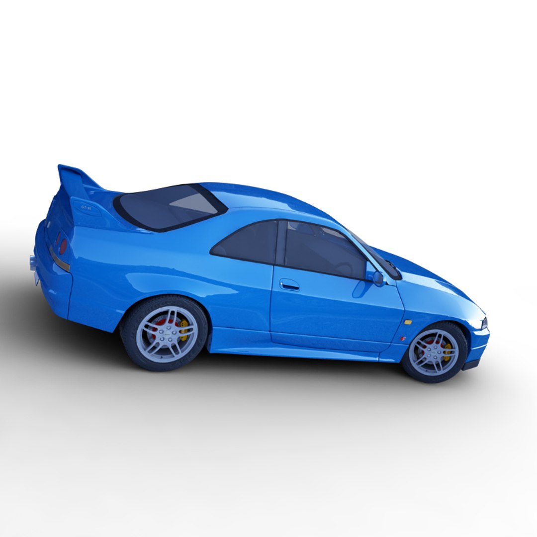 3d Model Of Nissan Gt- 33