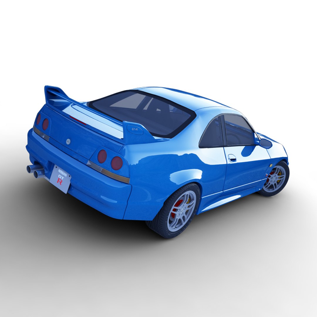 3d Model Of Nissan Gt- 33