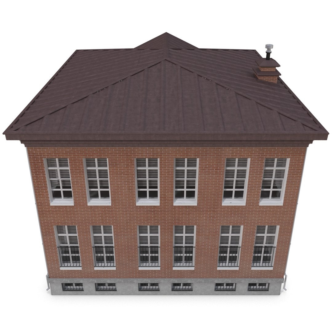 3d model police station building