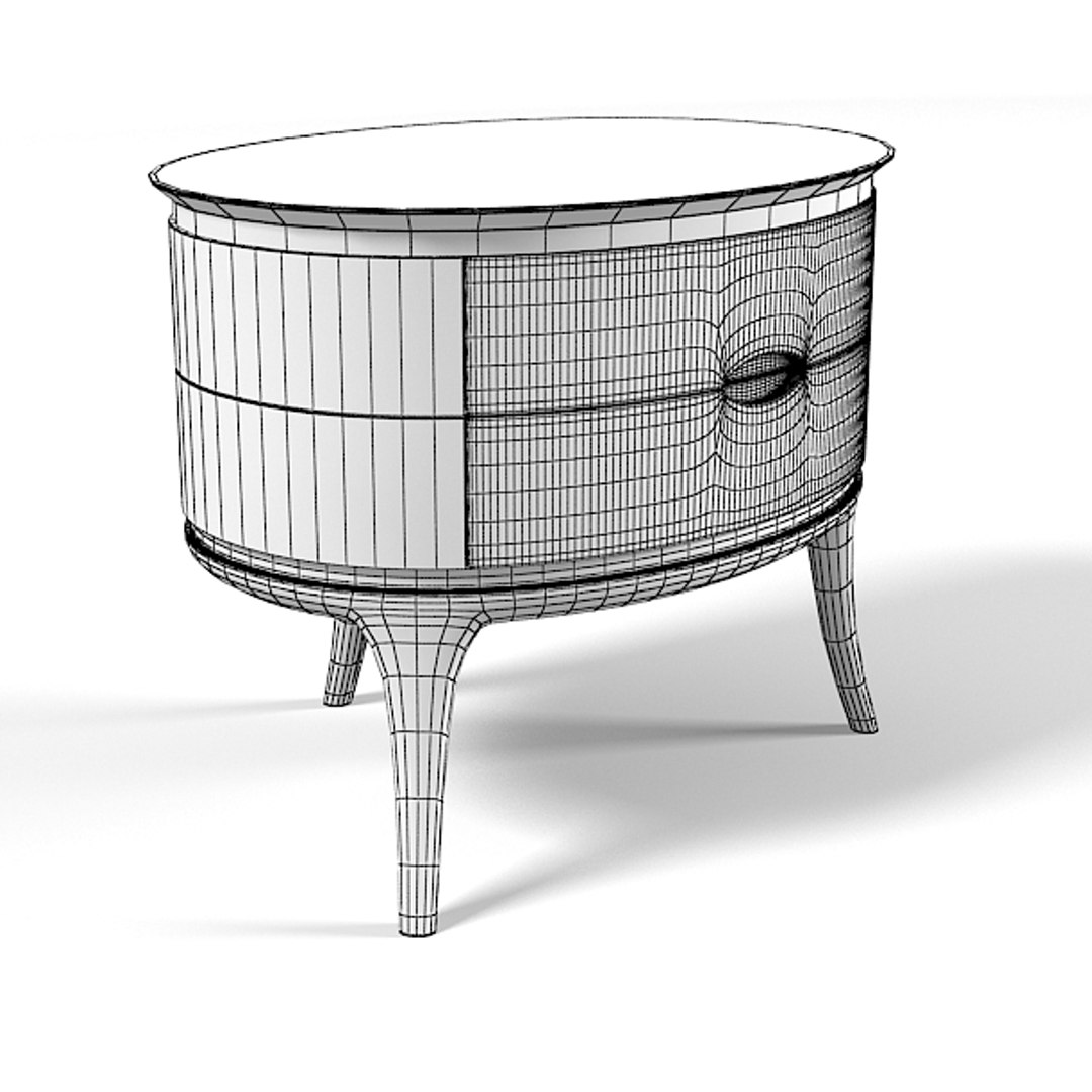 Ceccotti Night Stand 3d Model