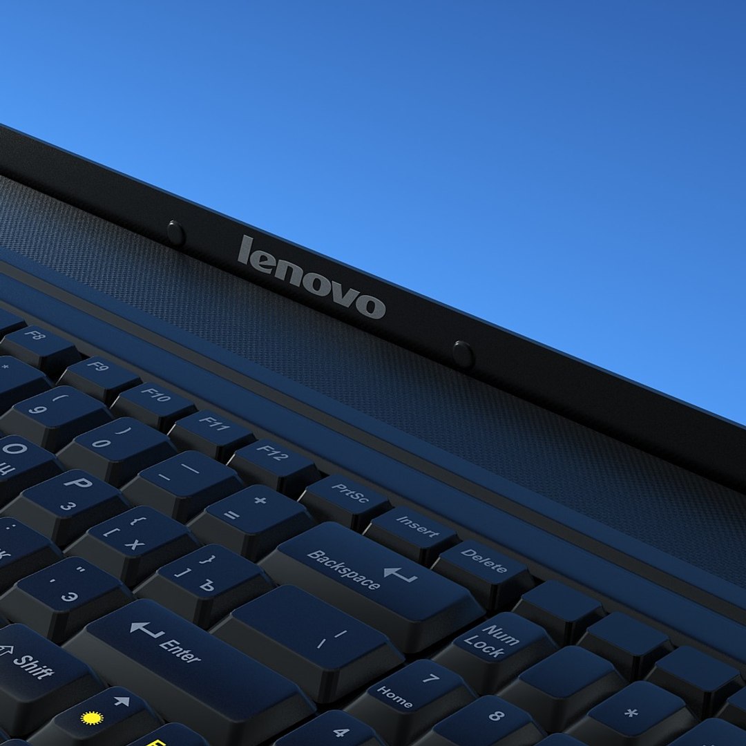 3d model notebook lenovo ideapad g565