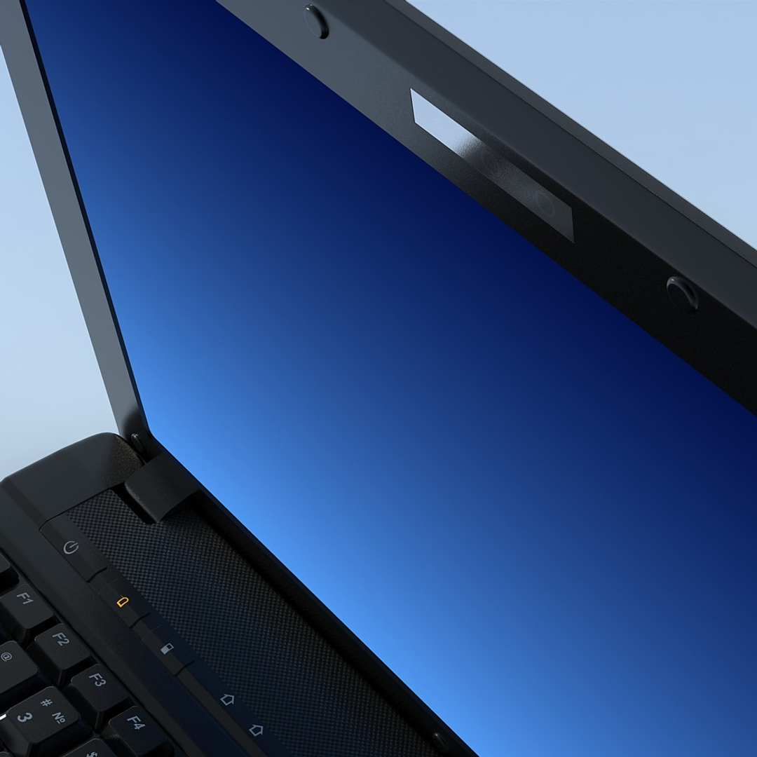 3d model notebook lenovo ideapad g565