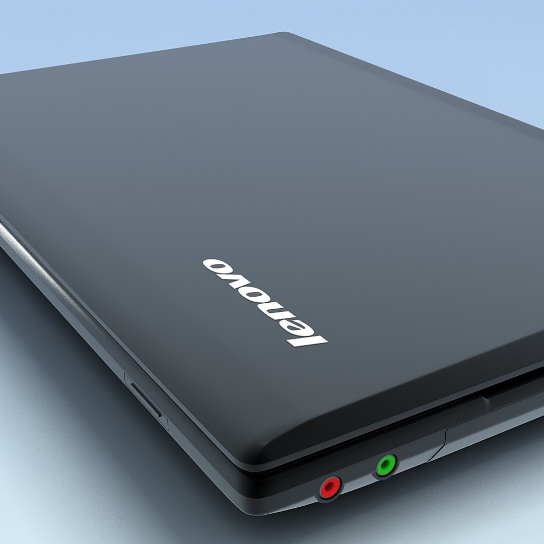 3d model notebook lenovo ideapad g565