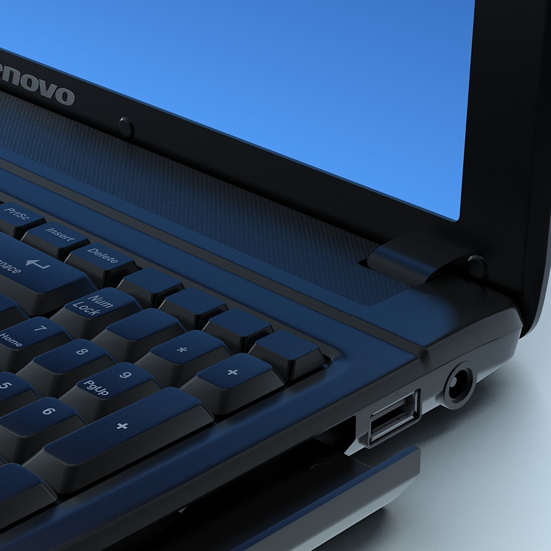 3d model notebook lenovo ideapad g565