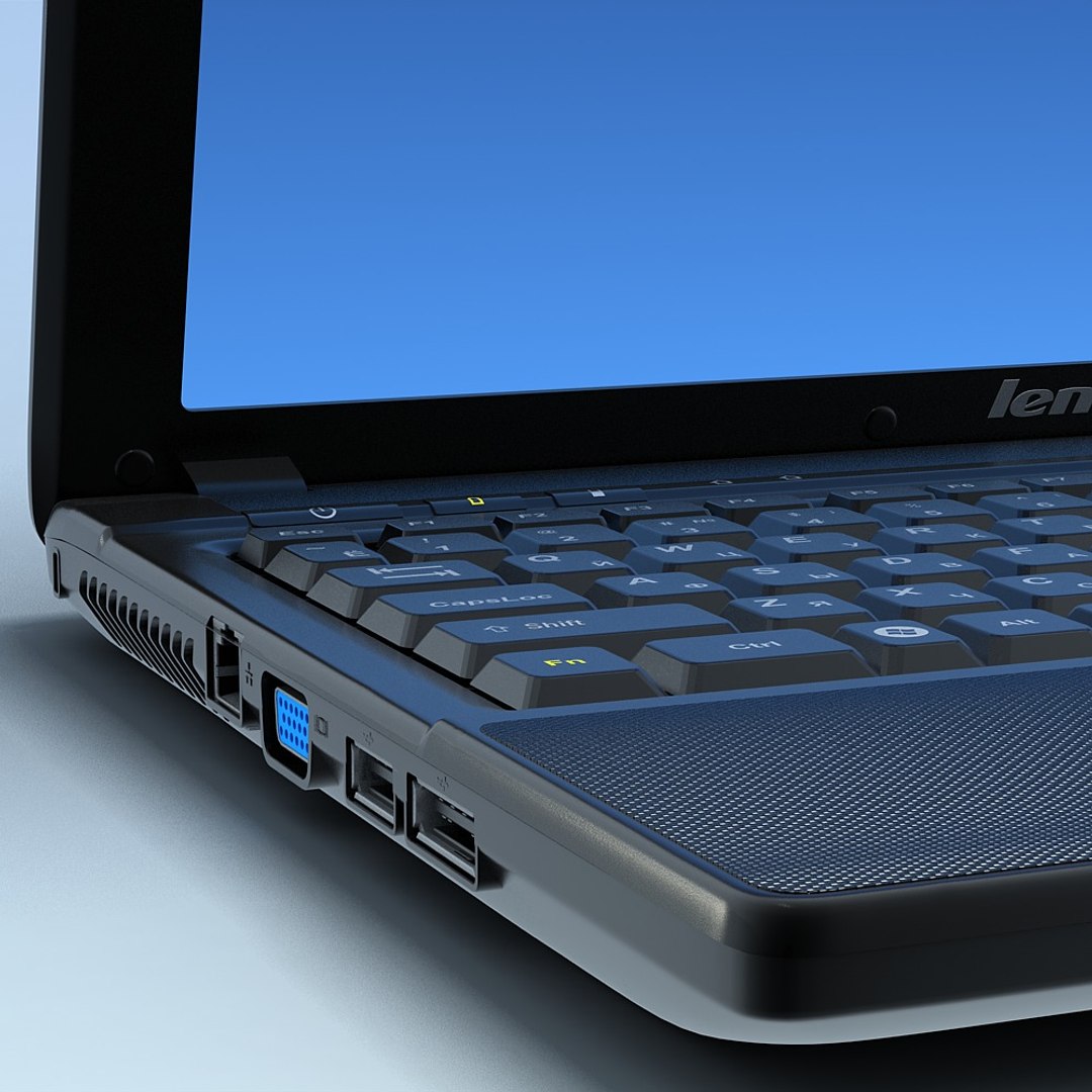 3d model notebook lenovo ideapad g565