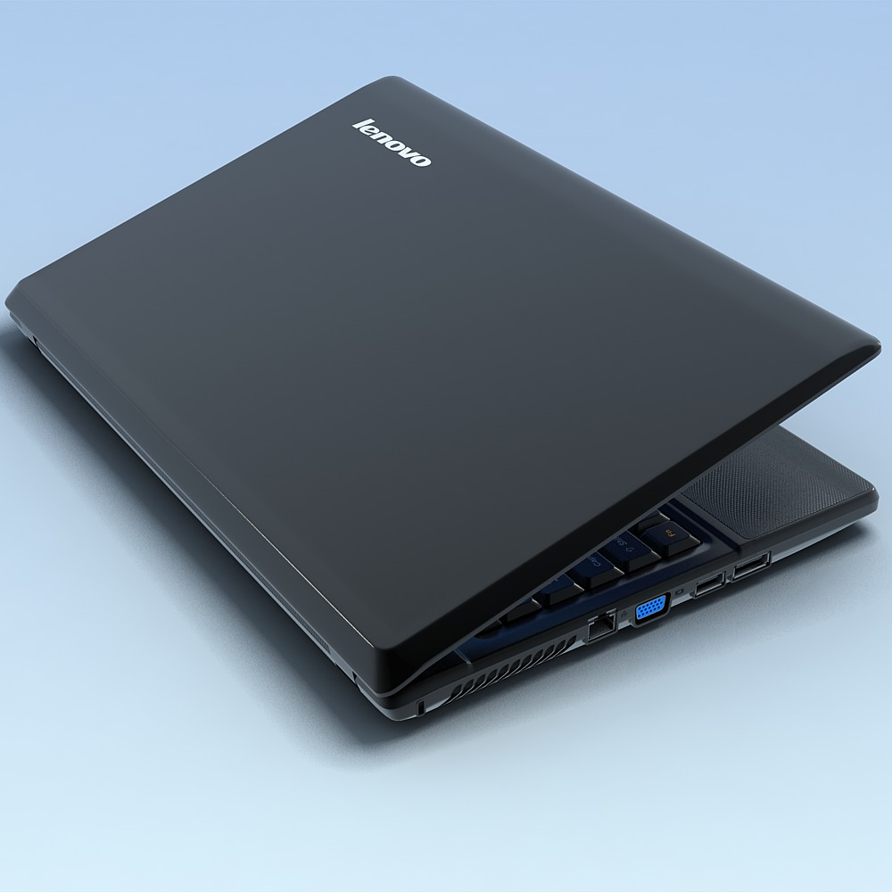 3d model notebook lenovo ideapad g565