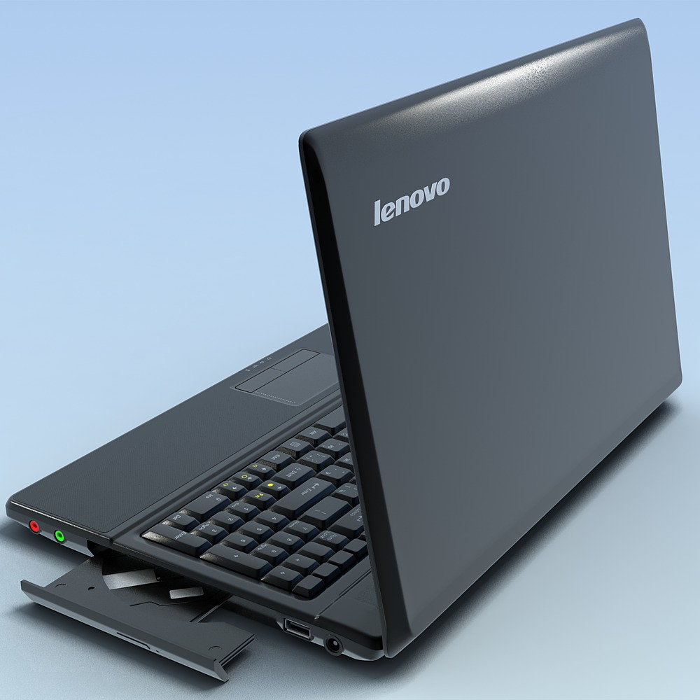 3d model notebook lenovo ideapad g565