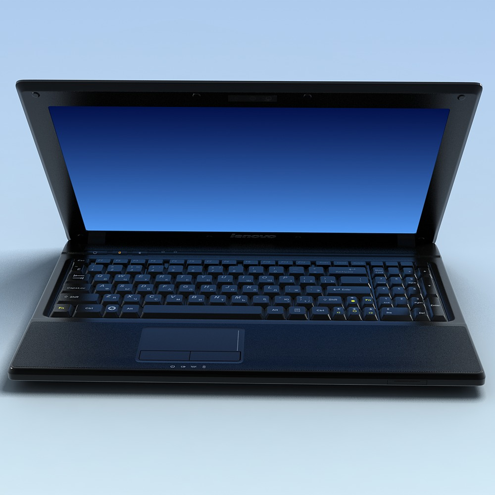 3d model notebook lenovo ideapad g565