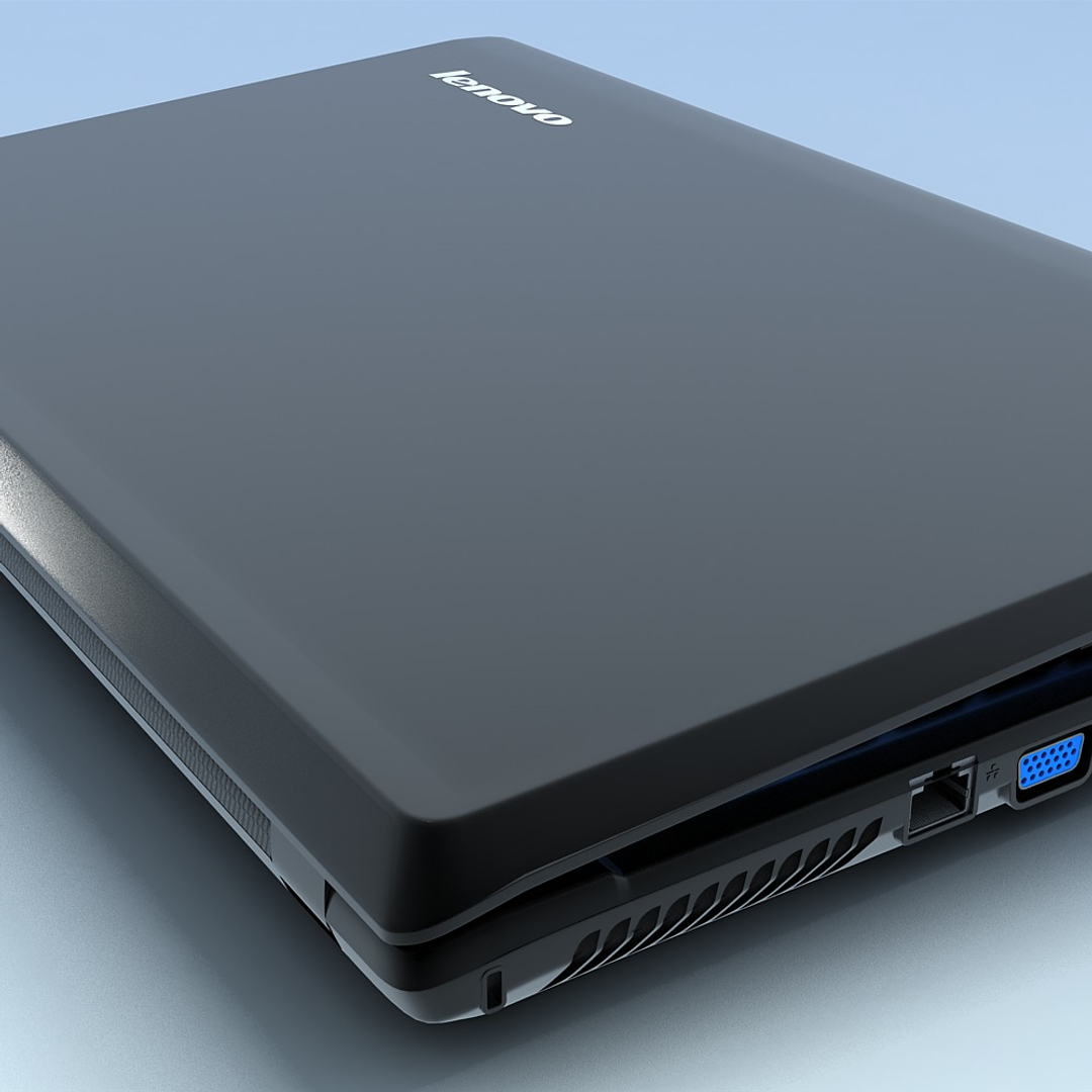 3d model notebook lenovo ideapad g565