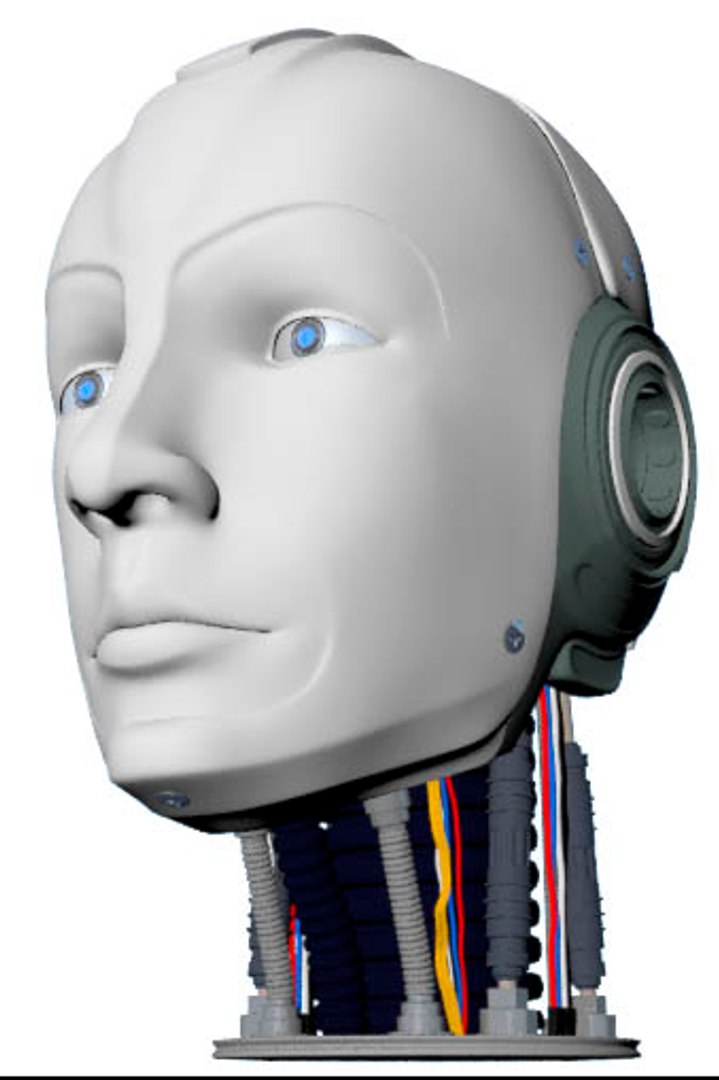 Robot Head 3D Model - TurboSquid 1285596