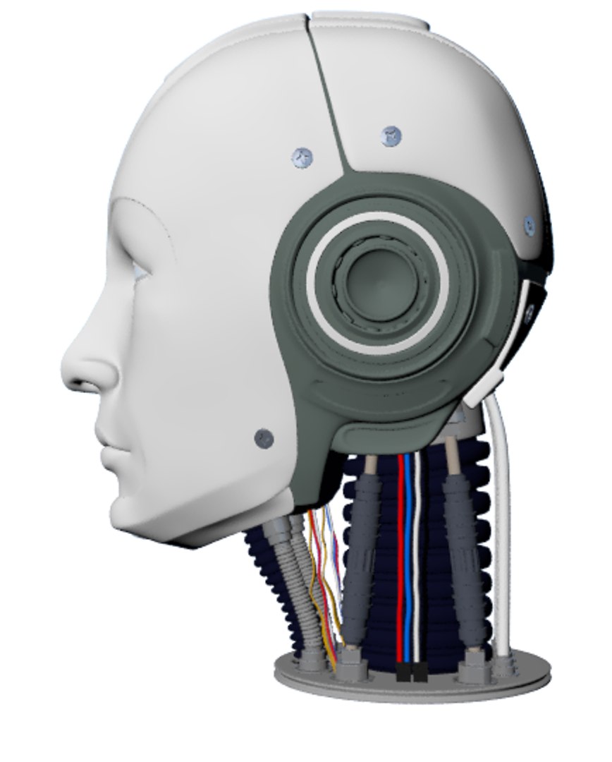 Robot Head 3D Model - TurboSquid 1285596