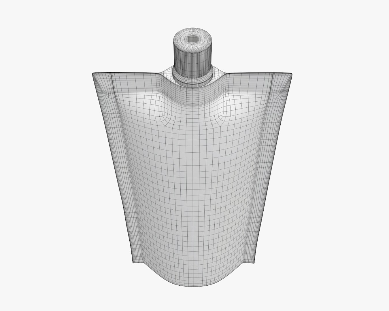 Pouch spout bag 3D model - TurboSquid 1426188