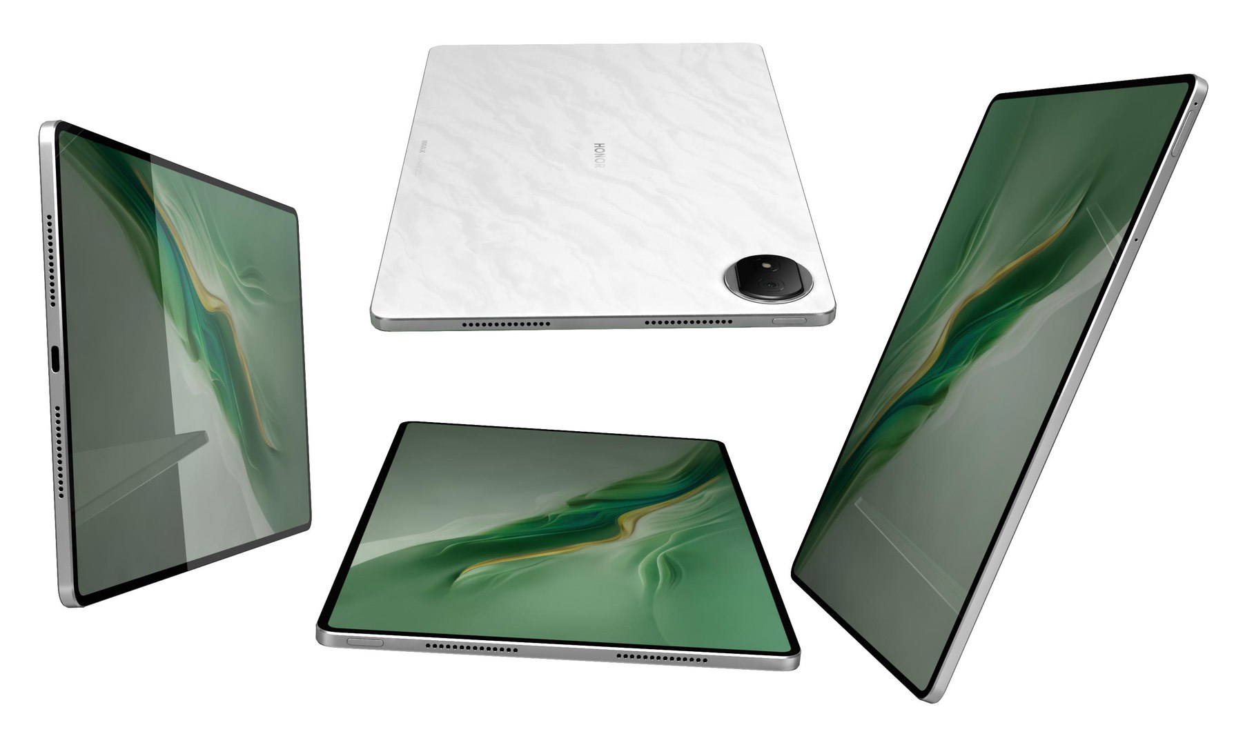 Honor MagicPad 2 12 3 White 3D Model - TurboSquid 2260192