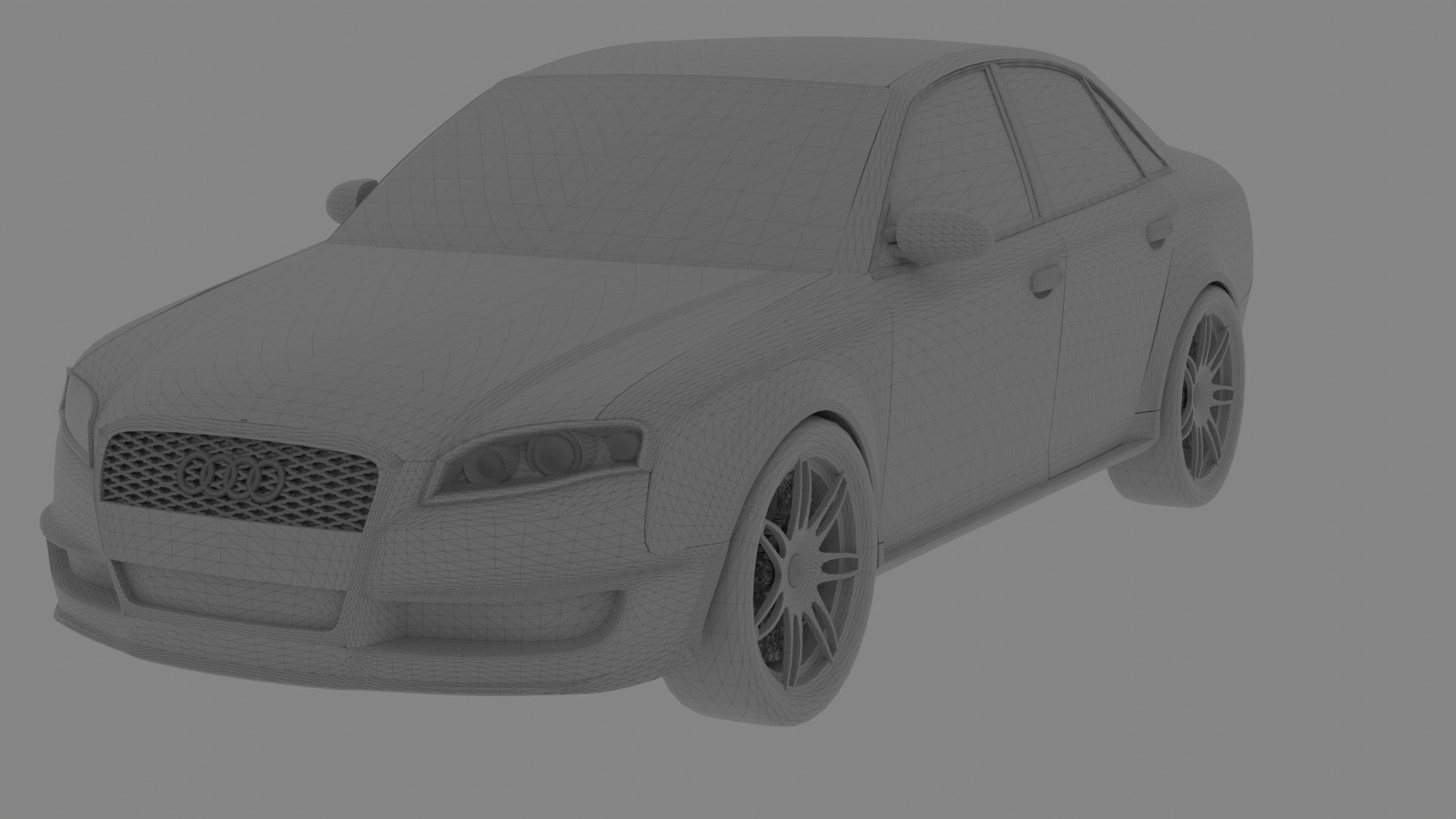 AUDI RS4 3D model - TurboSquid 1962528