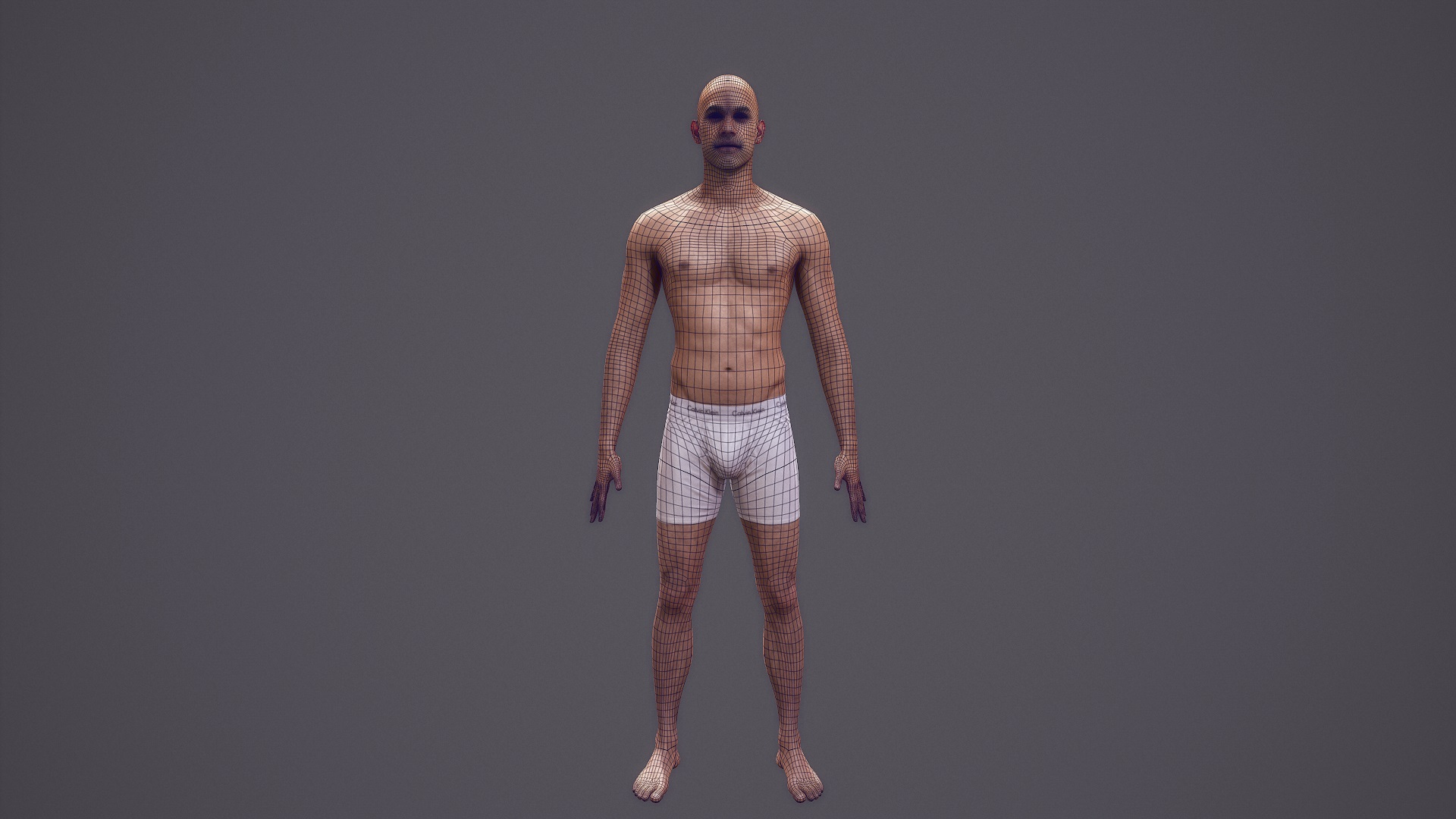 3d Model Character Human - Scans