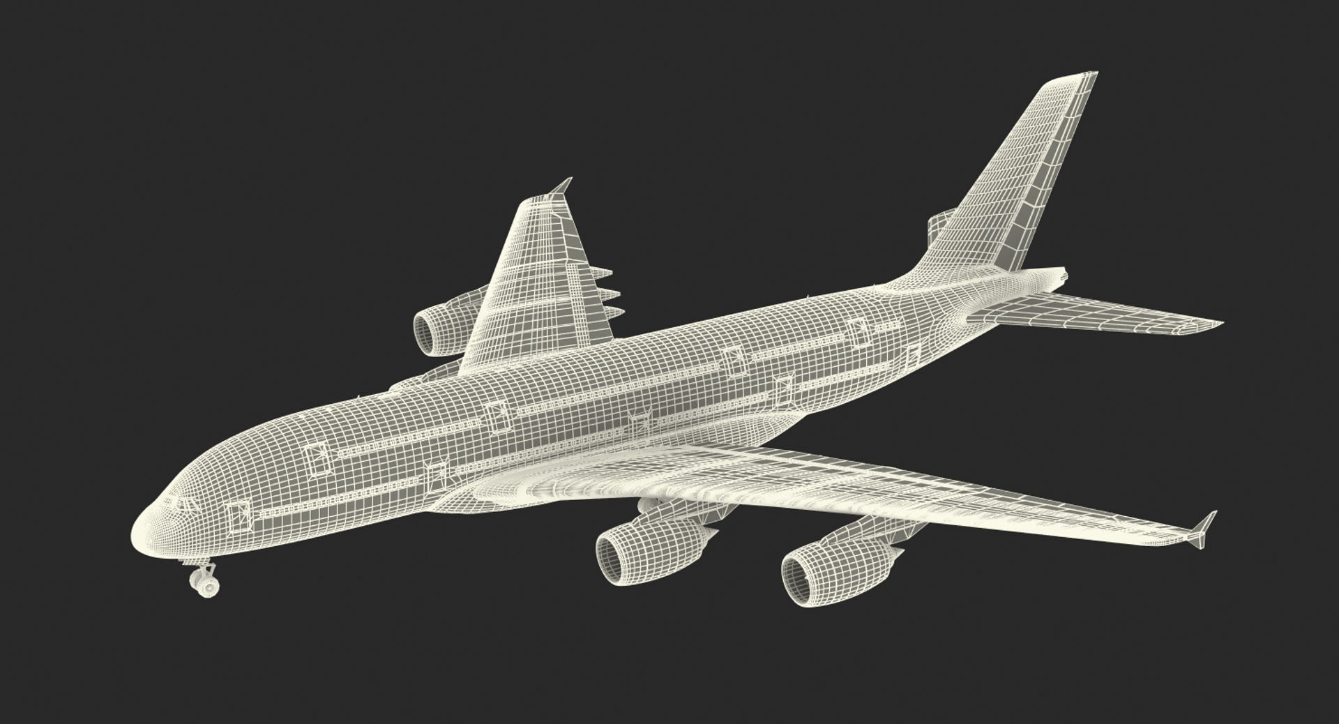 Airbus A380-900 Generic 3D - TurboSquid 1231490