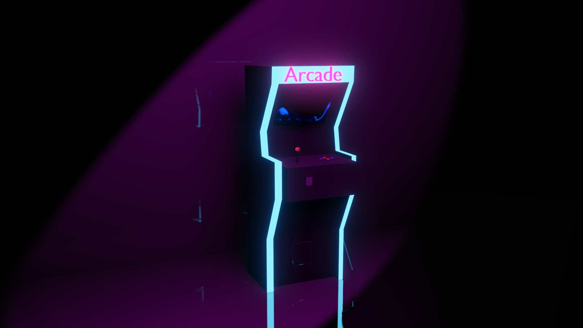 3D Arcade Machine Model - TurboSquid 1614920