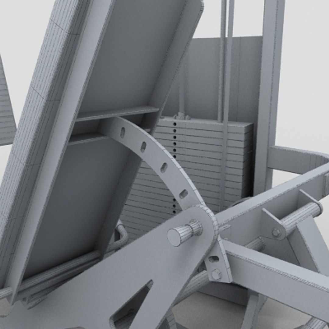 3d Model Leg Press