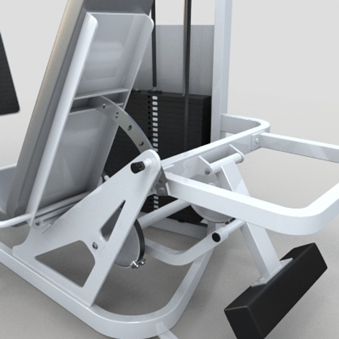3d Model Leg Press